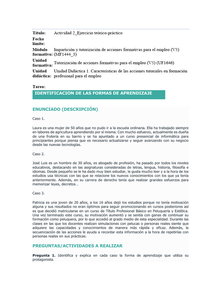 ACT2-UD1-MF1443_3-CARMEN VaZQUEZ | PDF | Aprendizaje | Experiencia