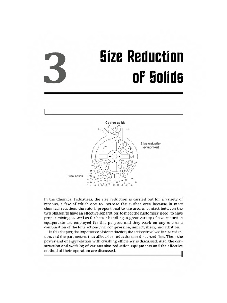 Mechanical Unit Operation-52-110 | PDF