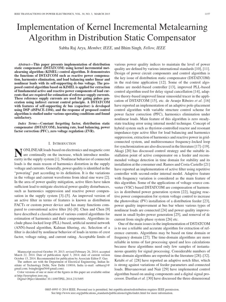 Implementation of Kernel Incremental | PDF | Ac Power | Power Electronics