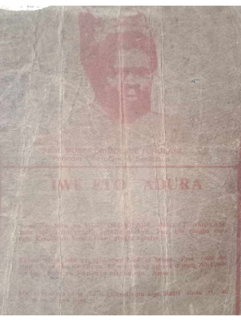 Iwe Asiri Agbara Mose Orimolade | PDF
