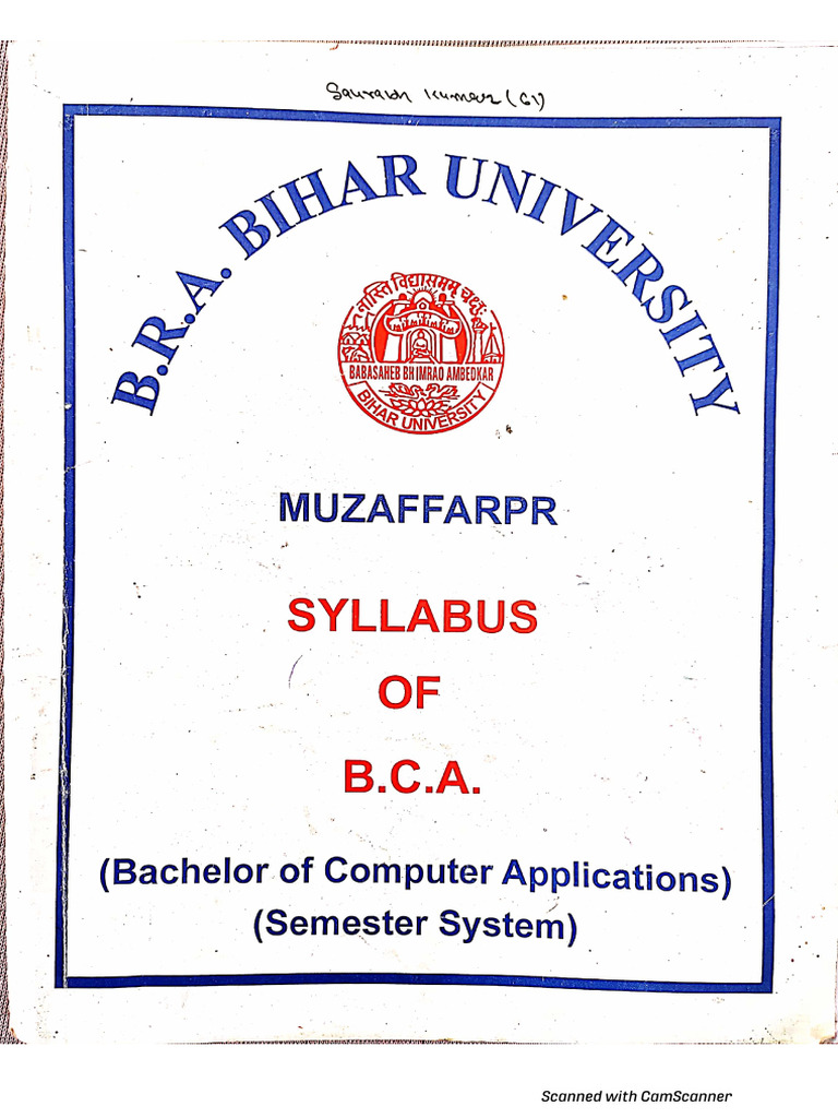 BCA Syllabus Semester System | PDF