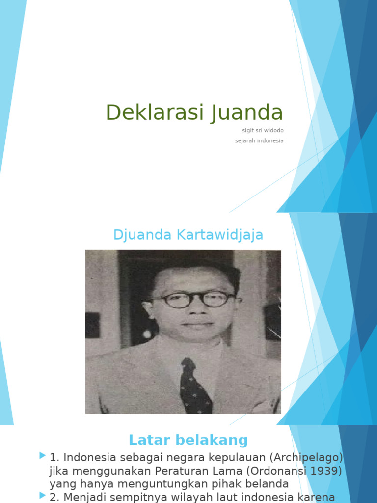 Deklarasi Juanda | PDF