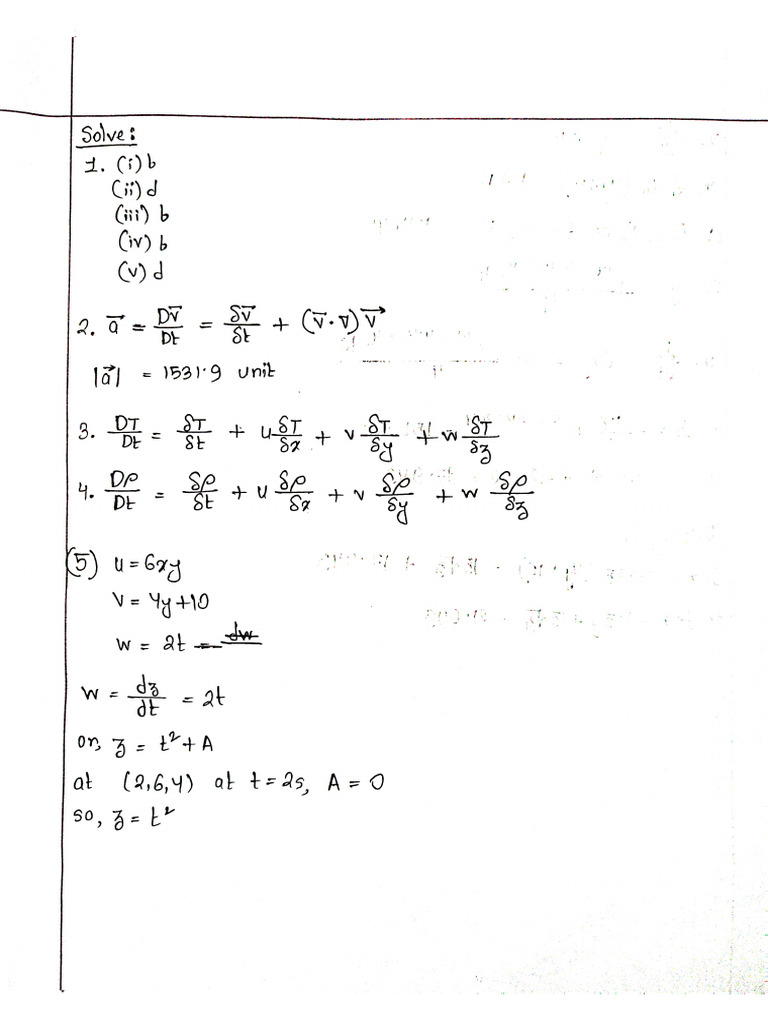 Ch03 Solve Fluid | PDF
