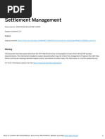SAP S/4HANA Settlement Management Guide | PDF | Pricing | Logistics