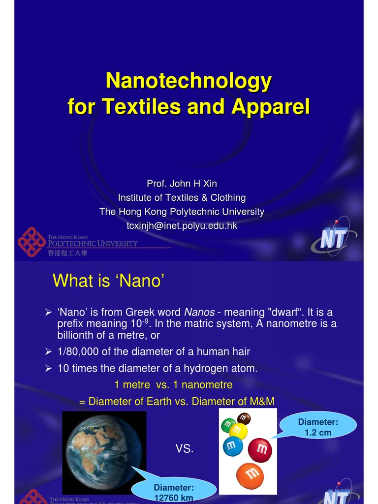 NANOTechnology&Textiles | PDF | Nanotechnology | Materials