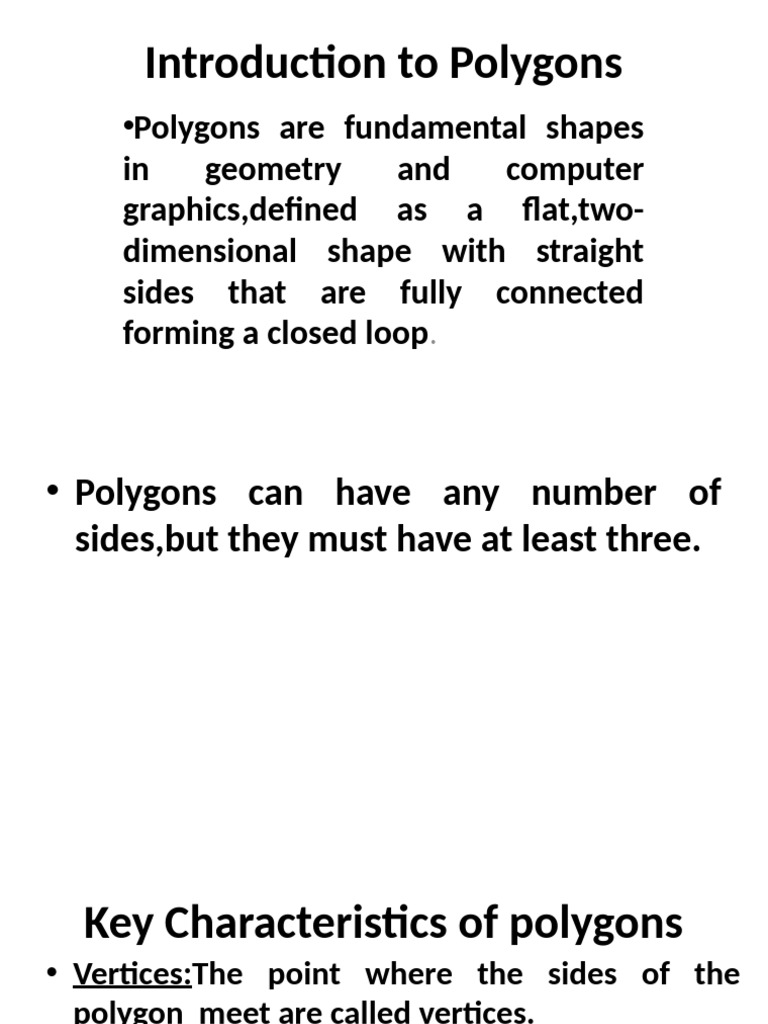 Understanding Polygons: Types & Features | PDF