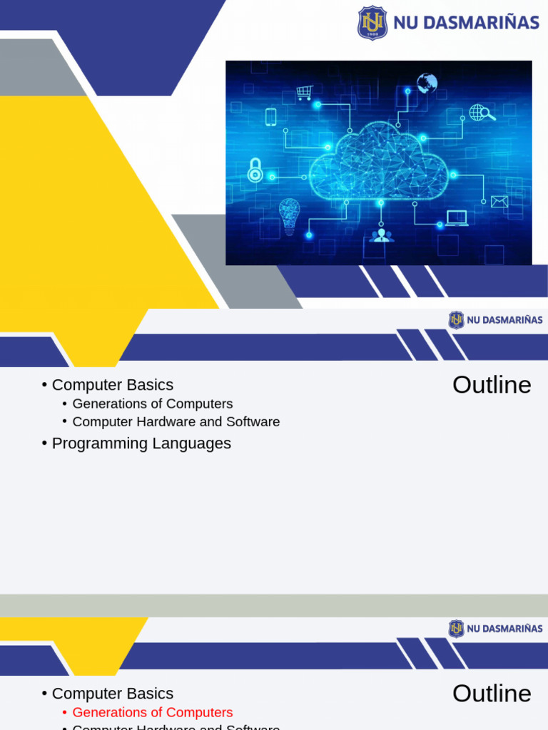 L1, L2 Computer Basics and Programming Languages | PDF | Computer ...