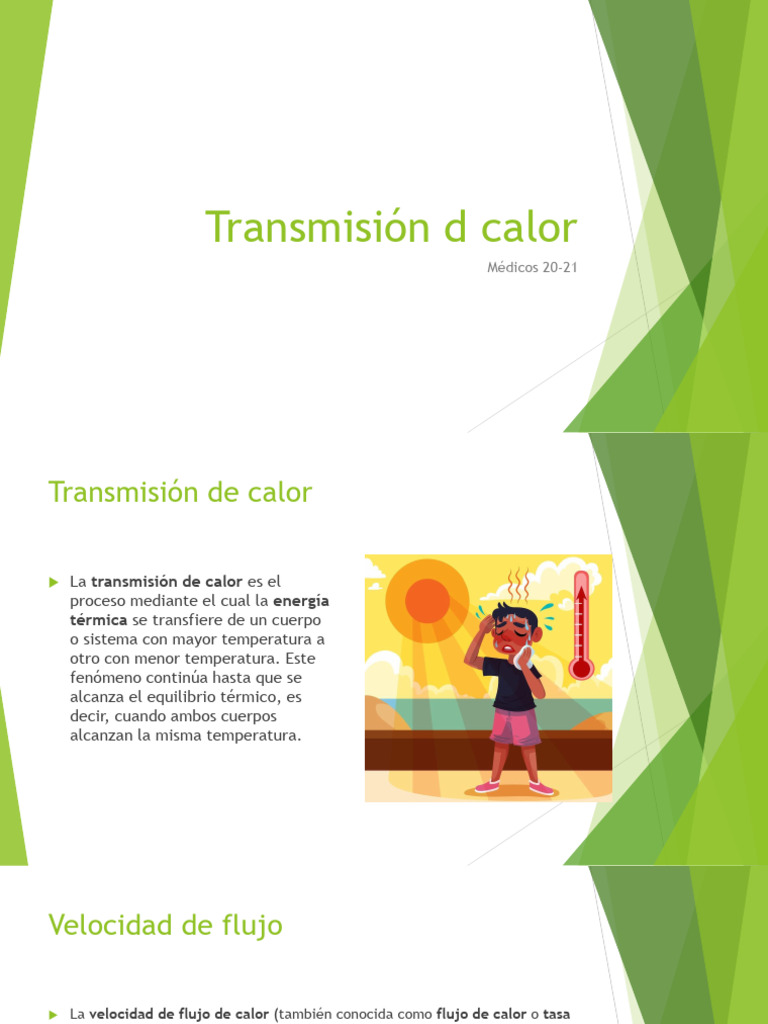 Transmisión de Calor: Métodos y Ejercicios | PDF | Conduccion termica ...