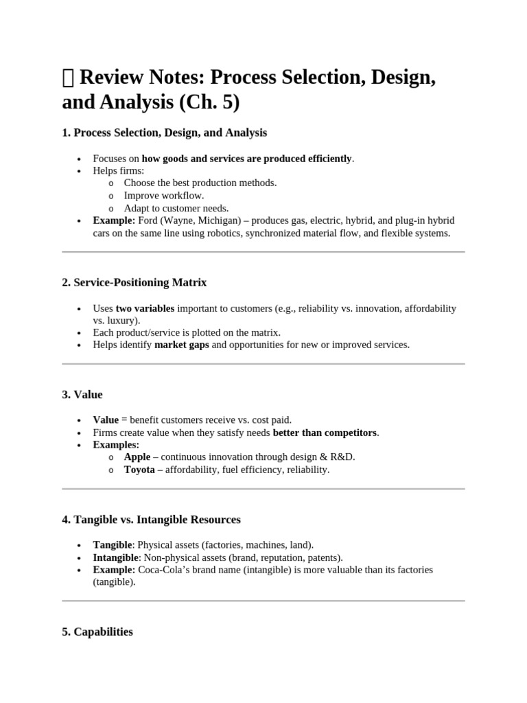 Review Notes Chapter3 | PDF | Brand | Logistics