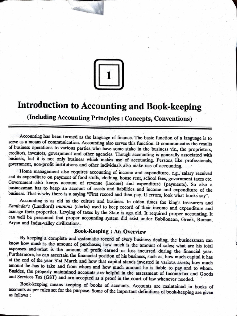 Financial Accounting 1-2 | PDF