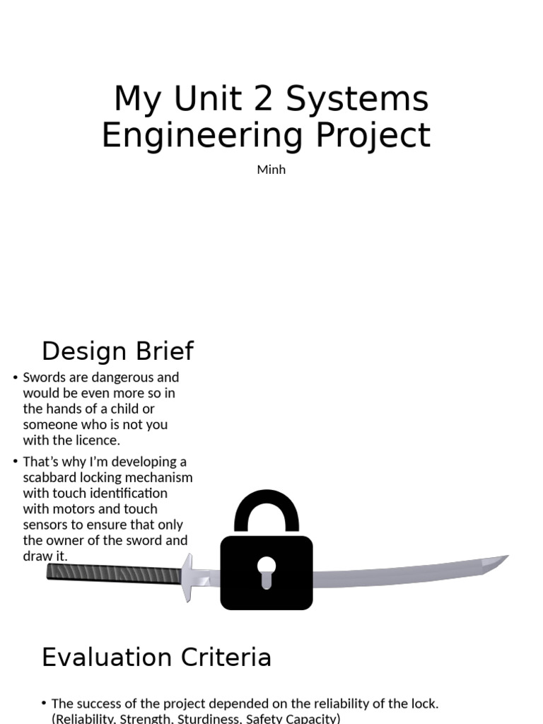 My Unit 2 Systems Engineering Project | PDF