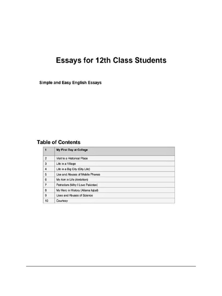 12 English Notes | PDF