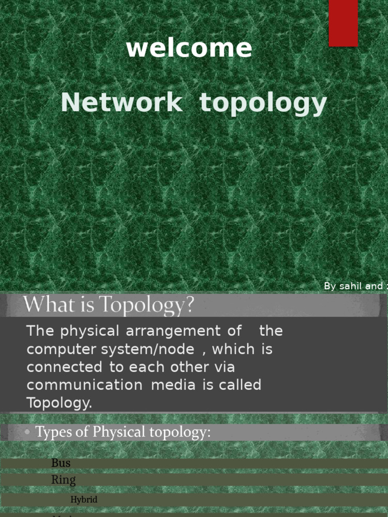 Network Topology | PDF