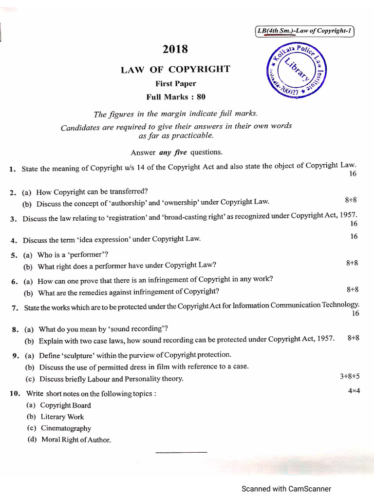 LLB 4TH SEM Q (1) | PDF | Evidence (Law) | Arrest Warrant