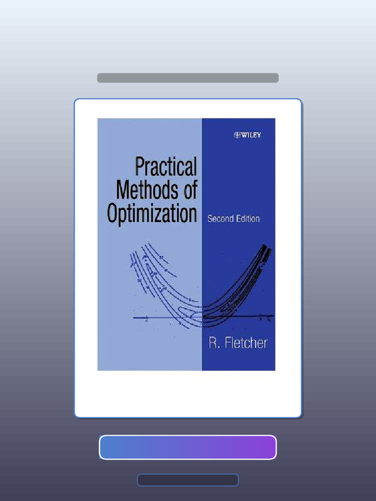 Answers for Practical Methods of Optimization eBook and TestBank Bundle ...