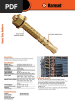 Chemical - Anchoring - ChemSet Anchor | PDF | Galvanization | Steel