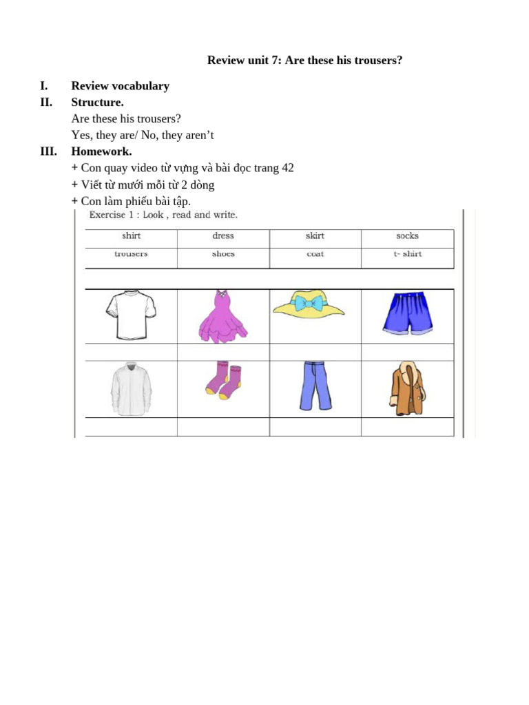 Review Unit 7-Family F1 | PDF