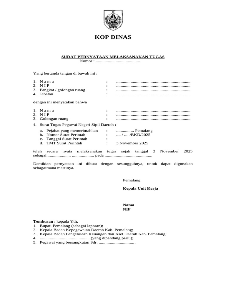 Contoh SPMT | PDF