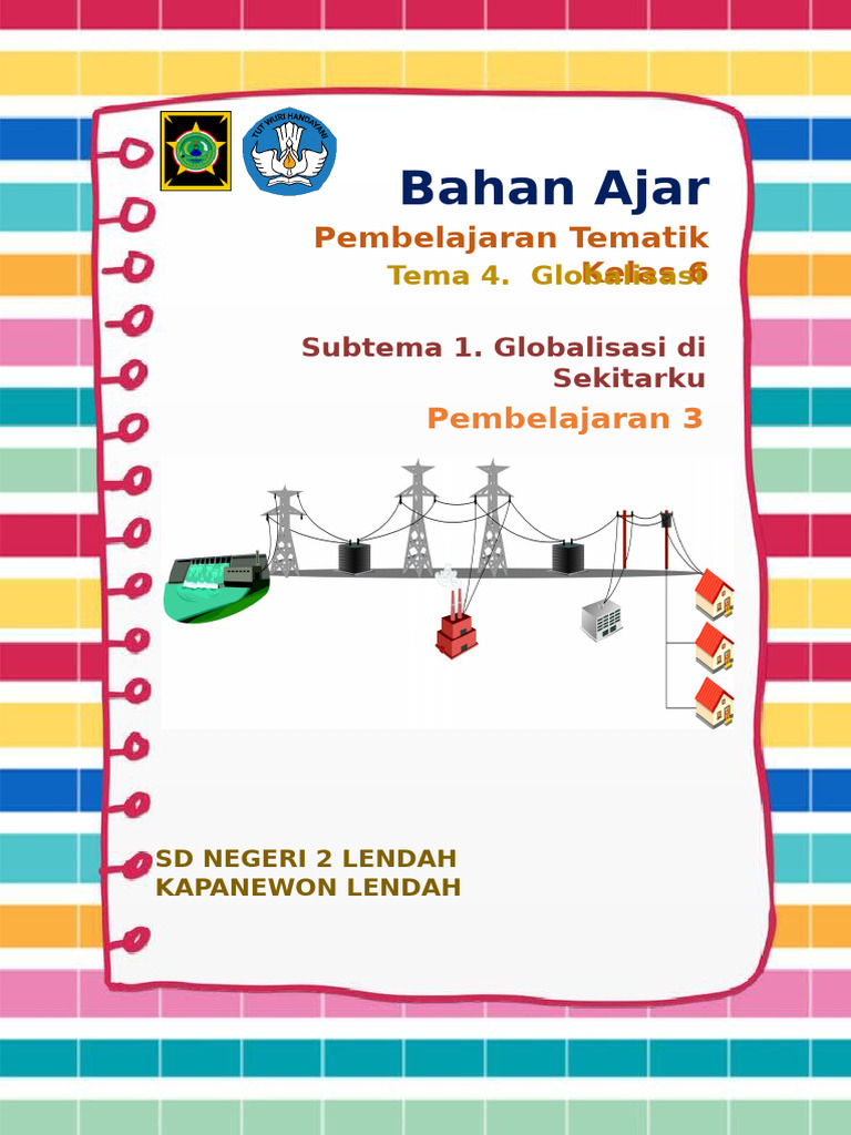 Bahan Ajar Tema 4 Blended Kedua | PDF