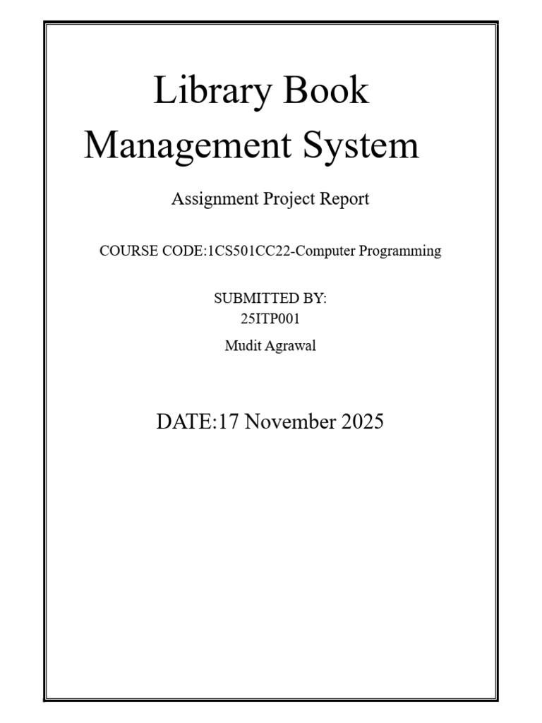 25itp001 Report 2025a | PDF | String (Computer Science) | Pointer (Computer Programming)