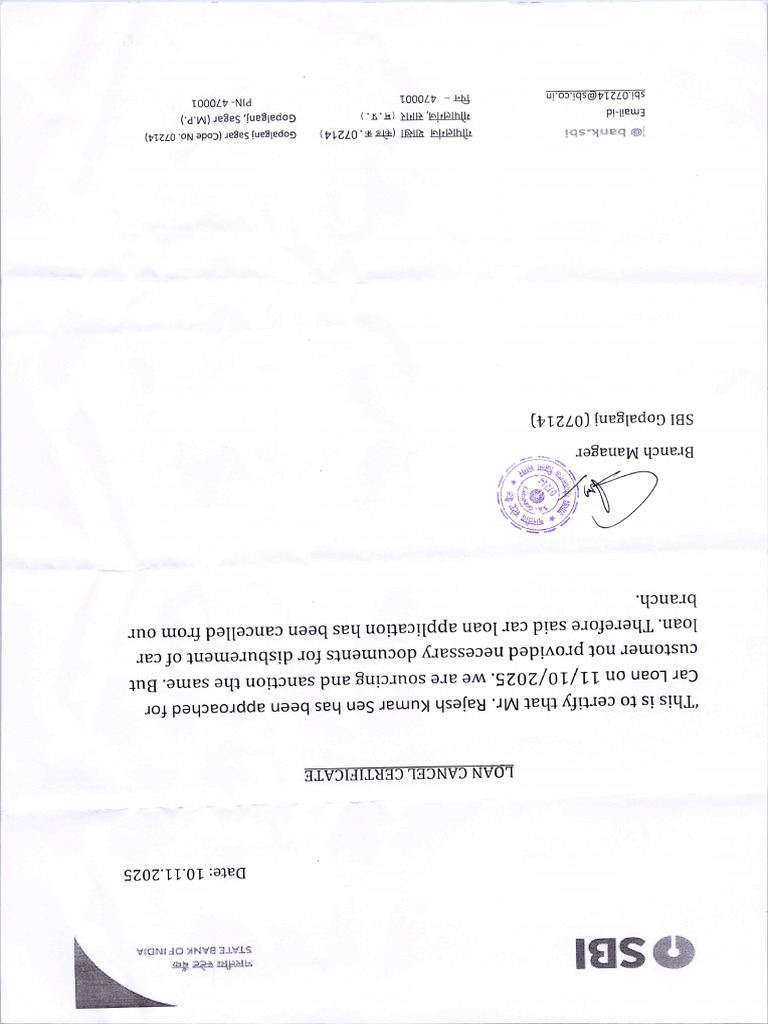 Rajesh Kumar Sen Hypothecation Rto Documents (1) | PDF