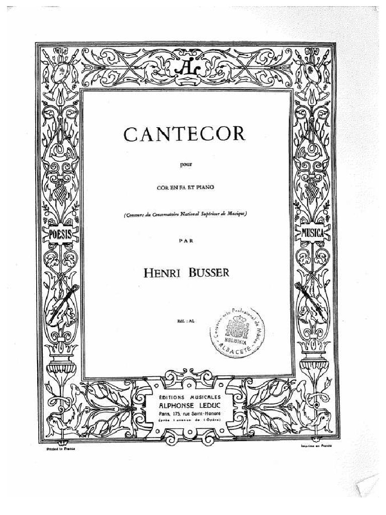 Cantecor (1) - Gabriel Mena | PDF