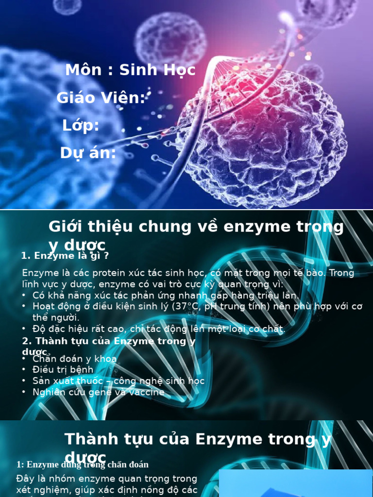 Thuyết Trình SInh | PDF