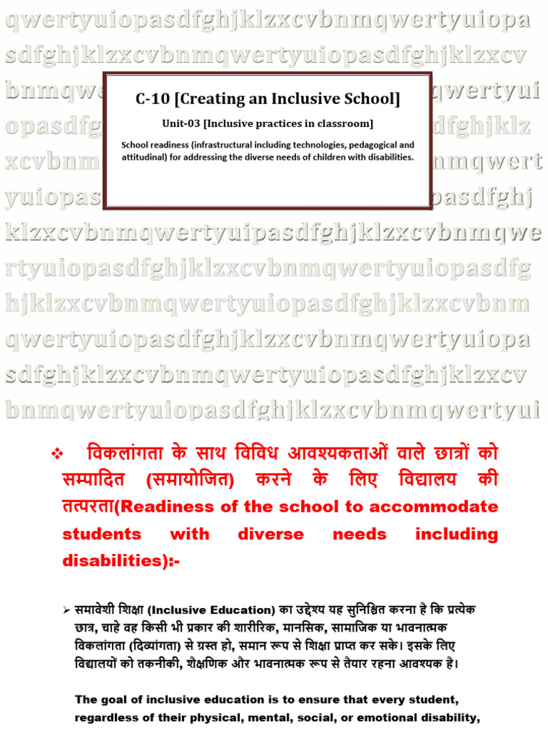 School readiness | PDF