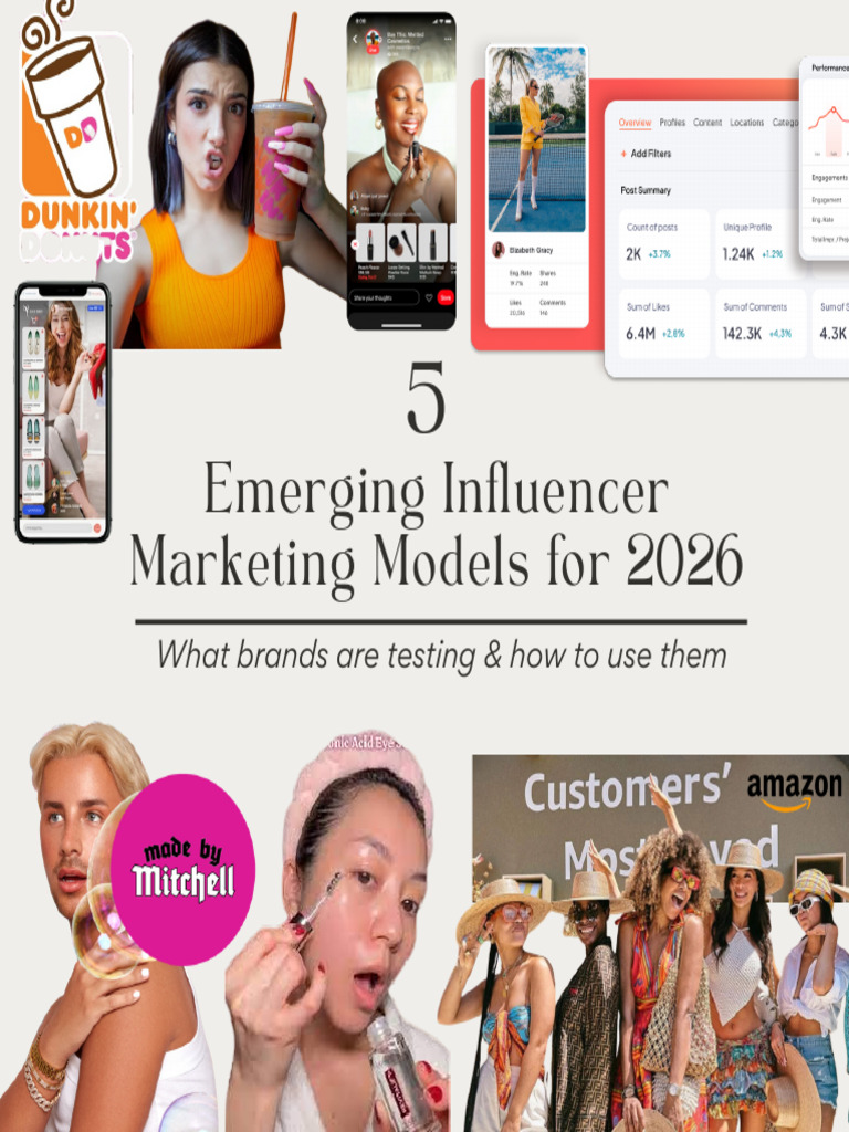 5 Influencer Marketing Models To Watch in 2026 1762962120 | PDF