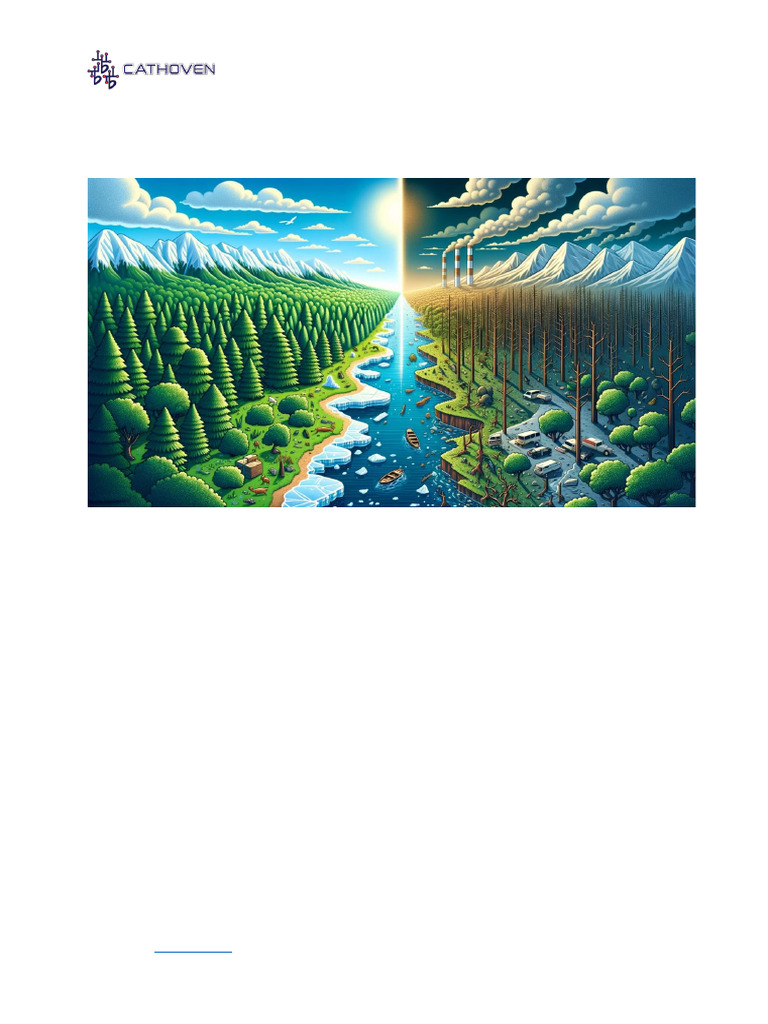 Climate Change Reading Lesson A2 | PDF | Ice | Climate Change