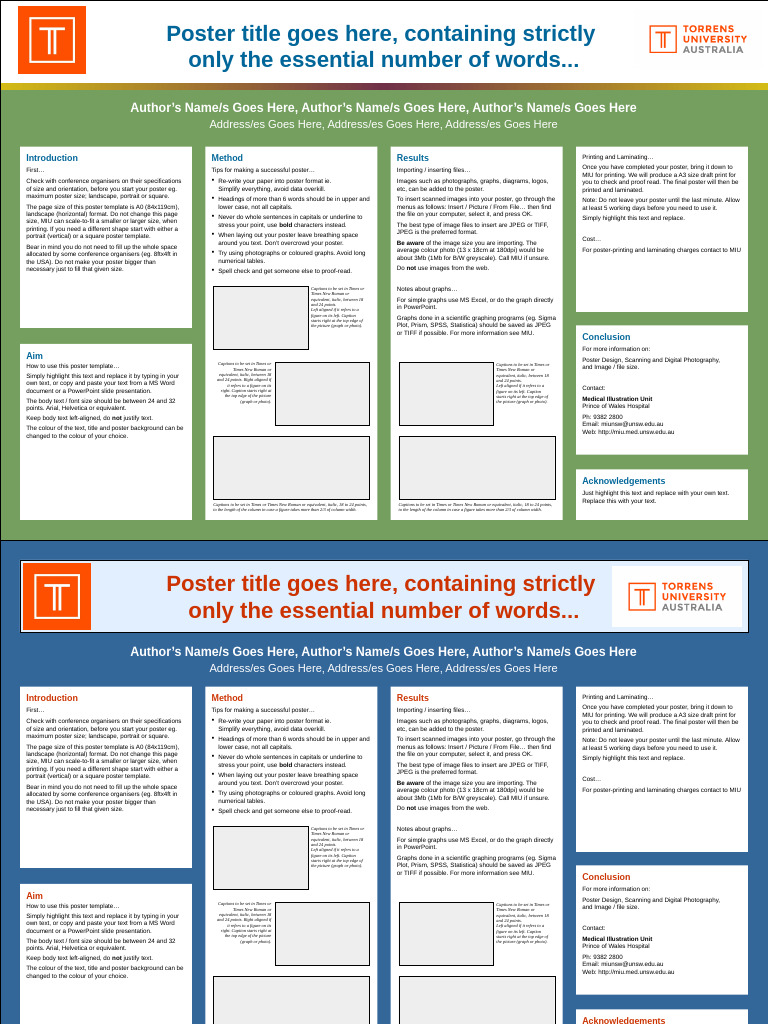 Poster Template Sample-3 2 | PDF | Arial | Photograph