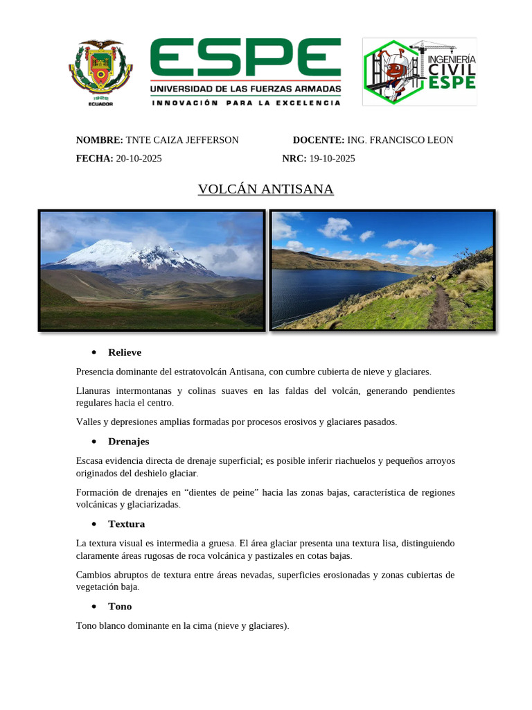 Topo | PDF | glaciar | Erosión