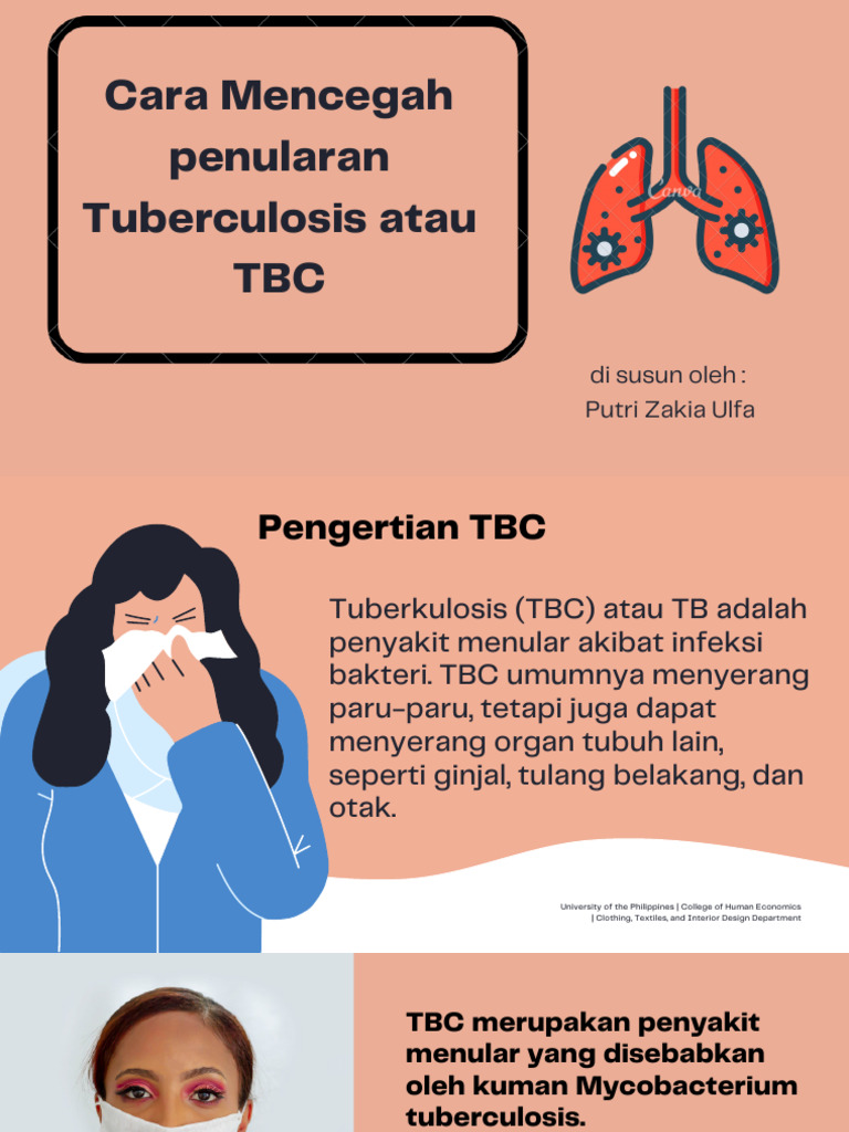 Cara Mencegah Penularan Tuberculosis Atau TBC | PDF