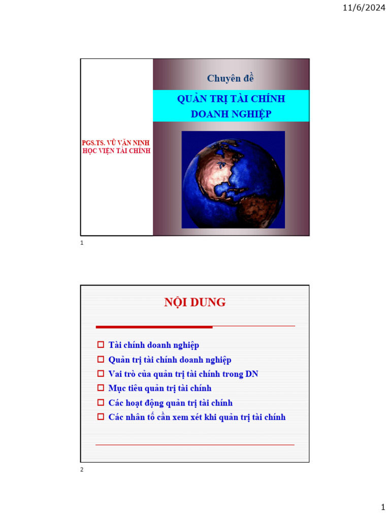 CD 2 - Quan Tri TCDN | PDF