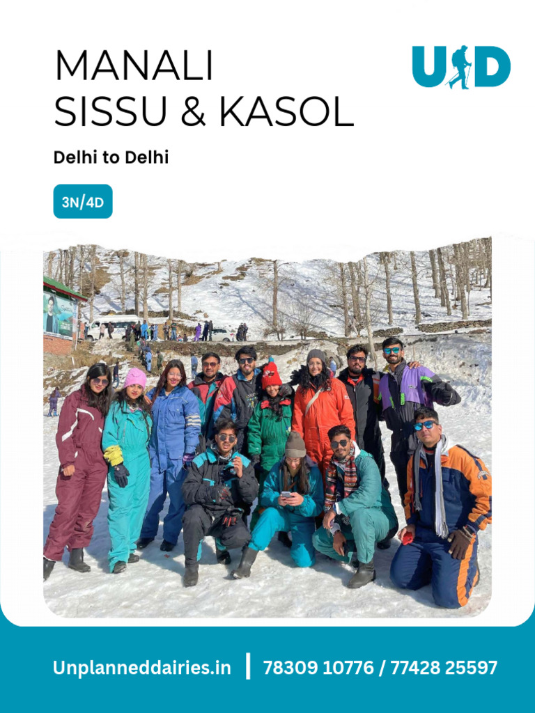 Manali Kasol Sissu Unplanneddairies.pdf 20250628 144847 0000 | PDF | Meal