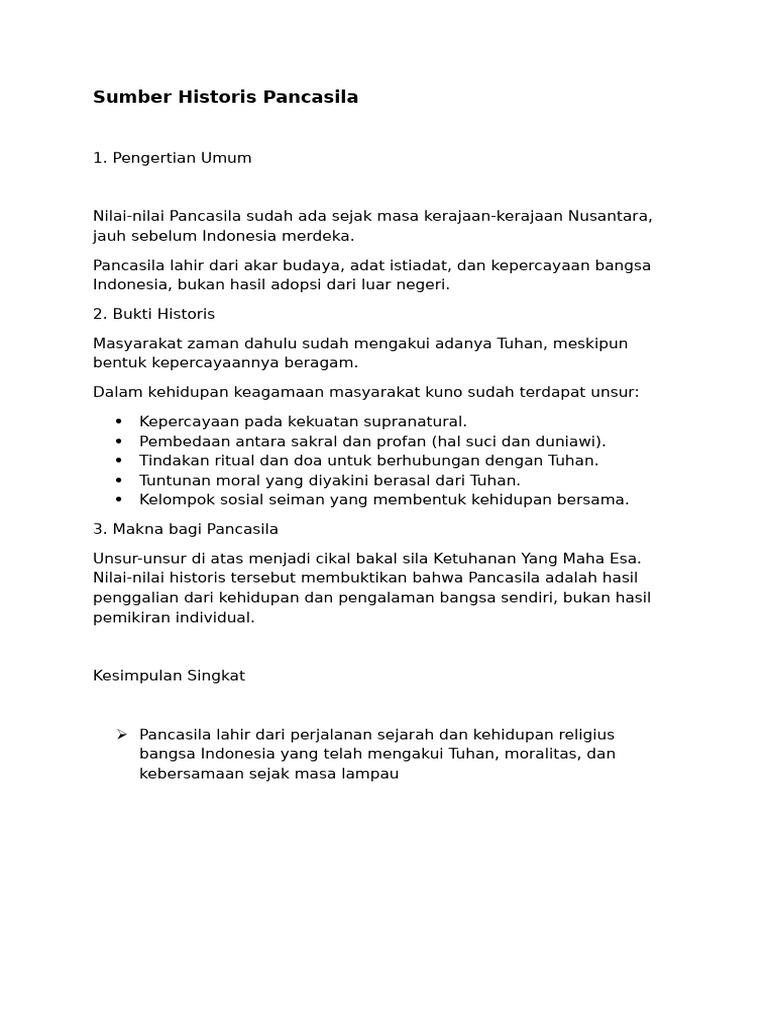 Rangkuman Materi PKN 1.0 | PDF