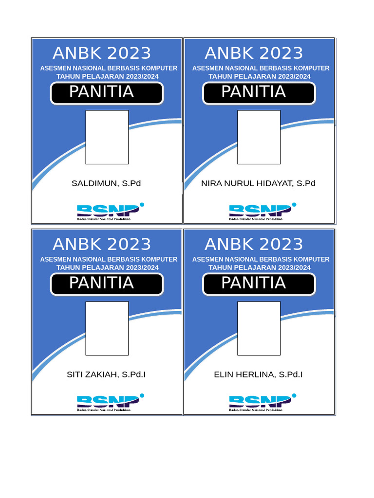 ANBK 2023: Asesmen Nasional Berbasis Komputer | PDF