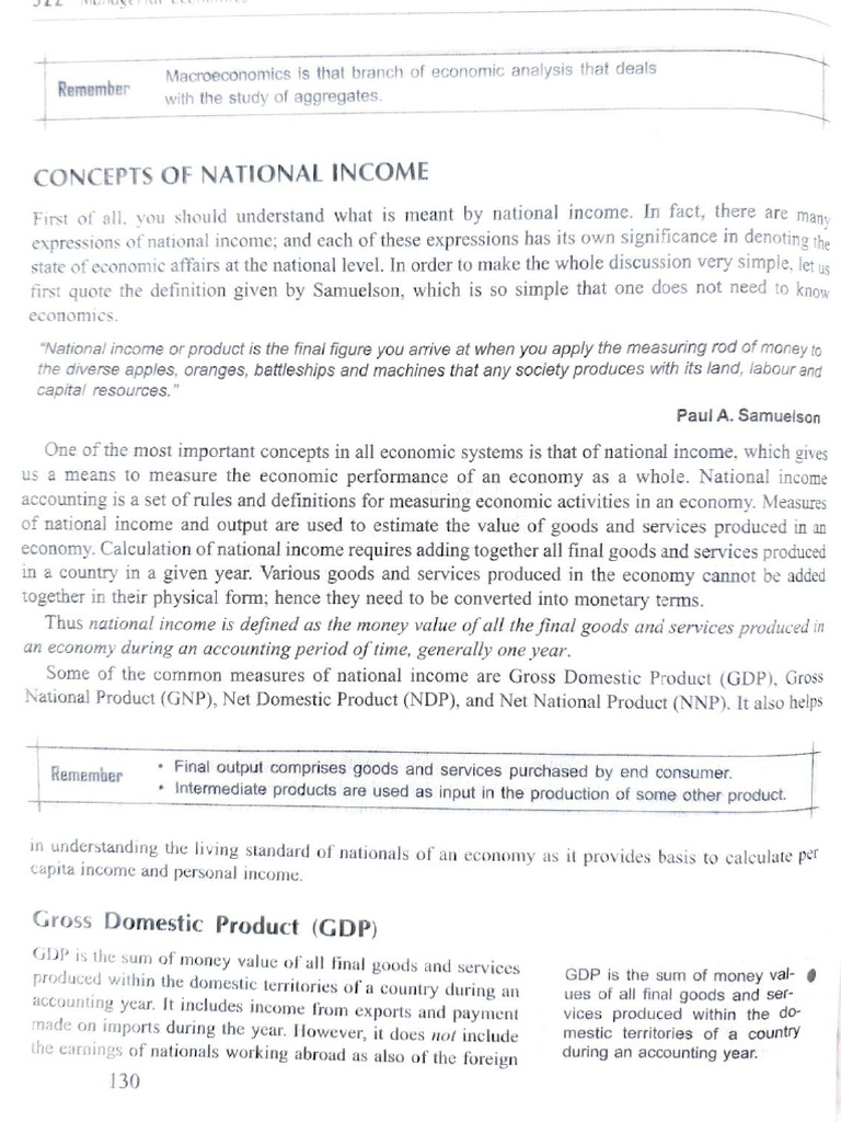 EEM - Unit - 2 - NI, Infl., Business Cycle | PDF