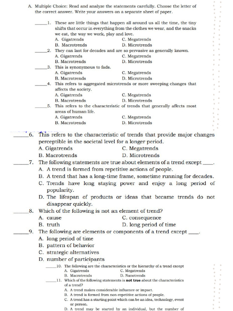 Identifying Parts of A Whole and Emerging Patterns-4 | PDF