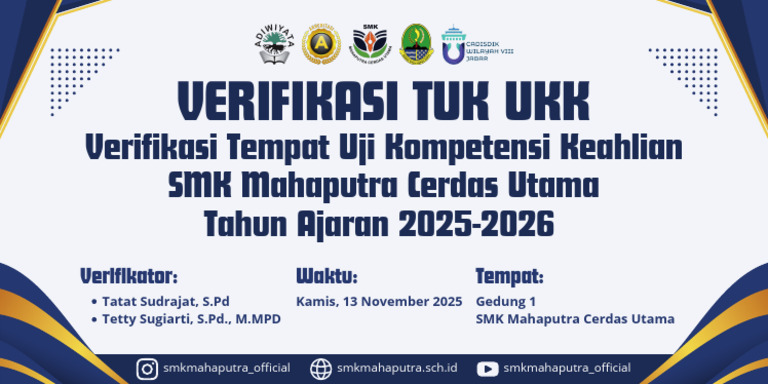 Spanduk Verifikasi UKK 25-26 (200 X 100 CM) | PDF