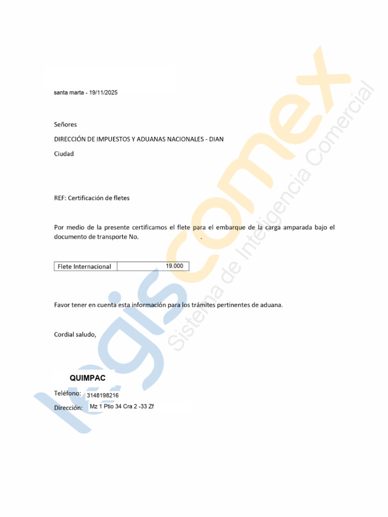 Flete-1 | PDF