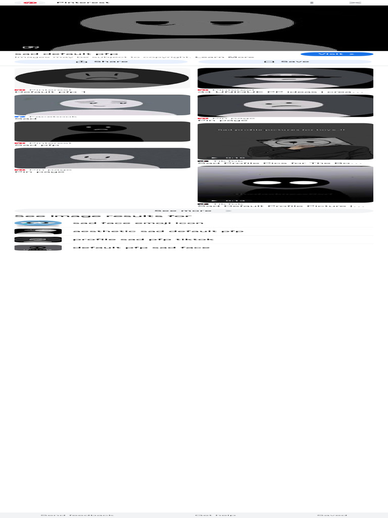 Unkown Pfp Sad - Google Search | PDF