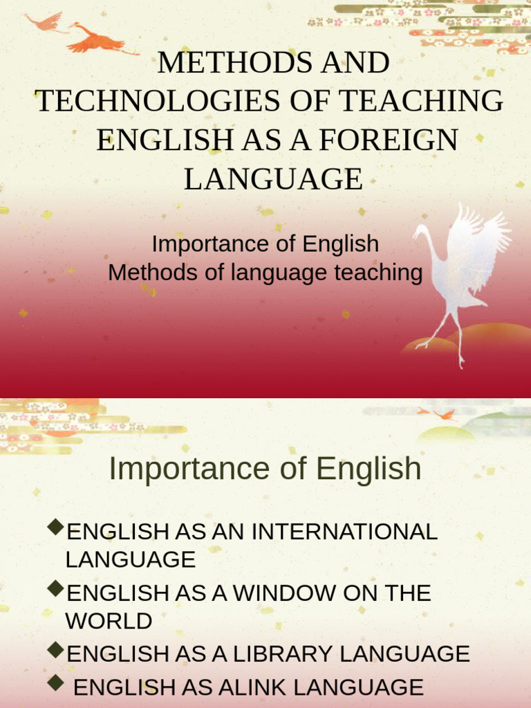 Methods of Language Teaching | PDF | Language Education | Psycholinguistics