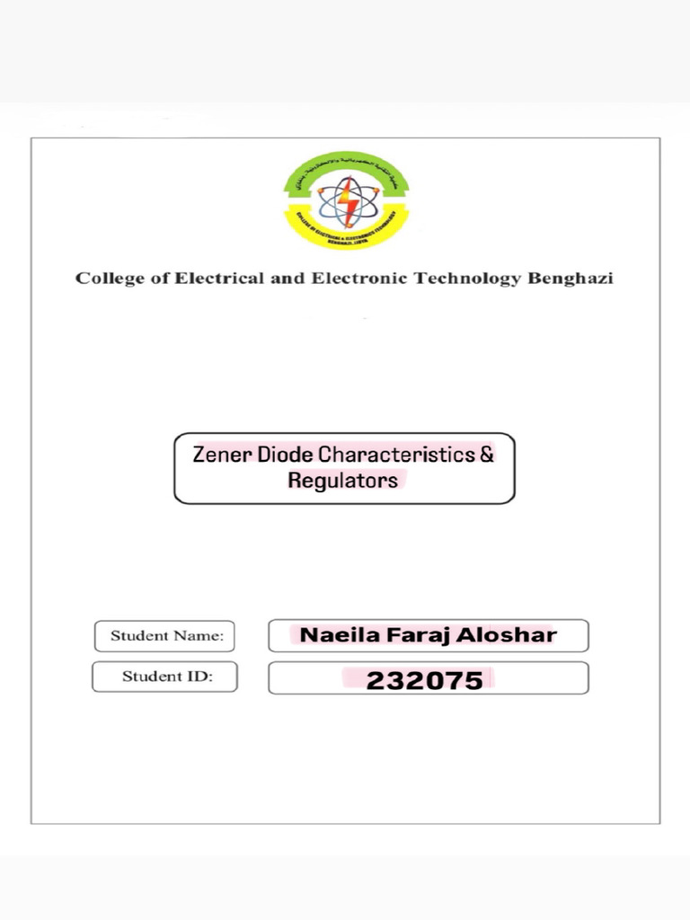 Electronic Report 3 Naeila | PDF