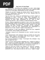 Ang Leon at Ang Daga | PDF