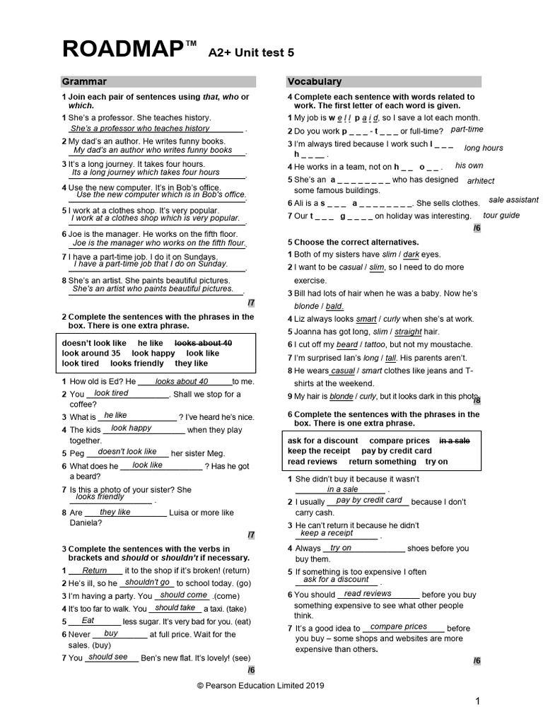 Unit Test 5 PDF | PDF