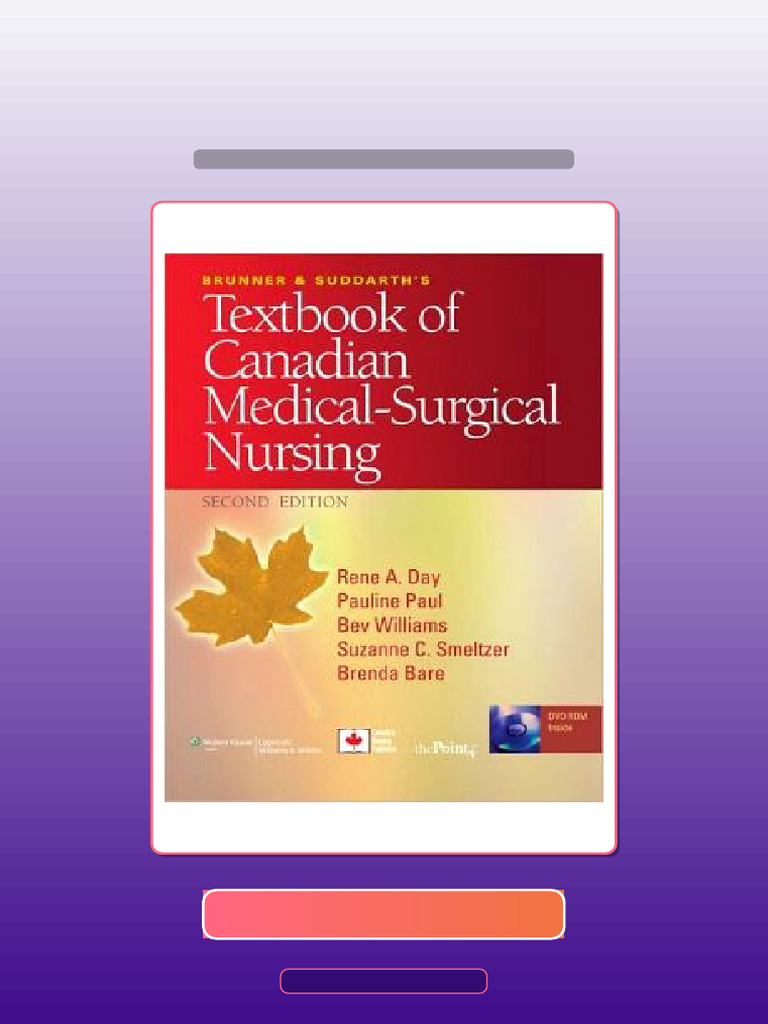 Answers For Brunner and Suddarths Textbook of Canadian MedicalSurgical ...