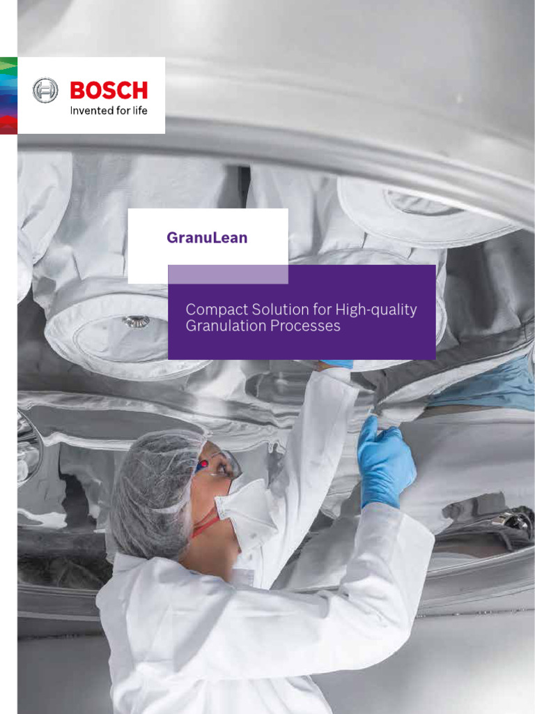 Bosch GranuLean 4c Violet en RZ Web | PDF | Pump
