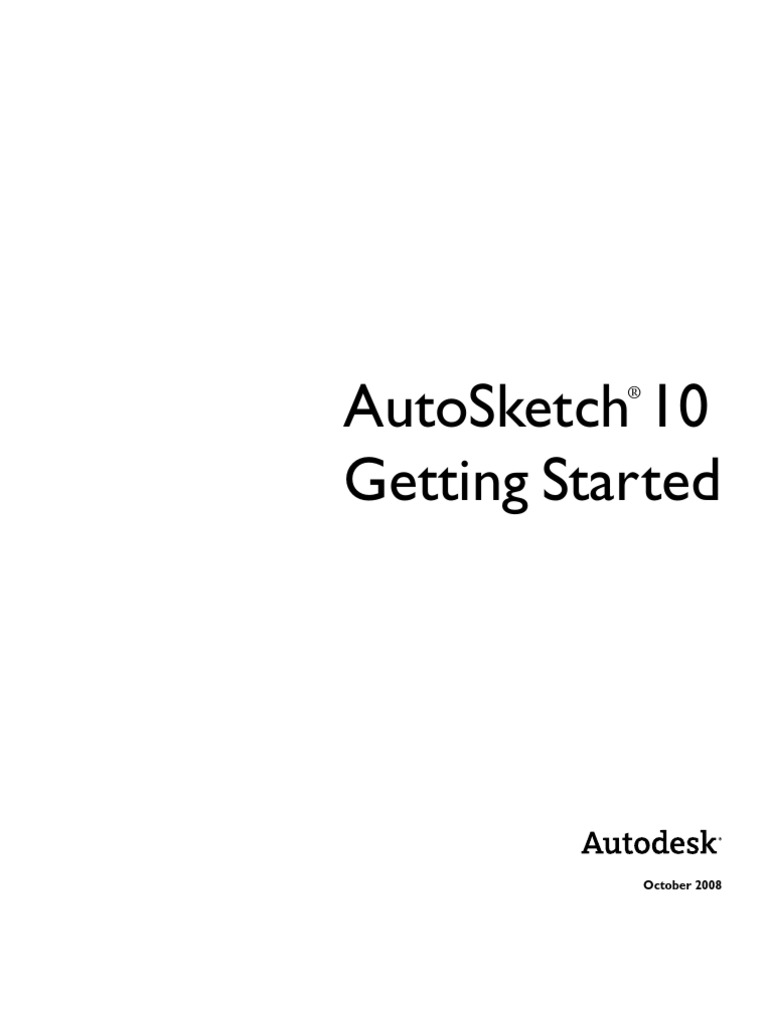 Auto Sketch 10-1 Tutorial | Download Free PDF | Technical Drawing ...