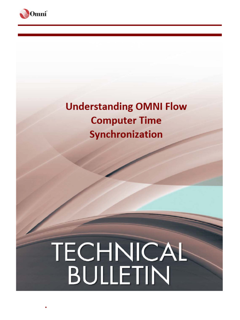 Understanding Omni Flow Computer Time Synchronization: Last Updated: 22 ...